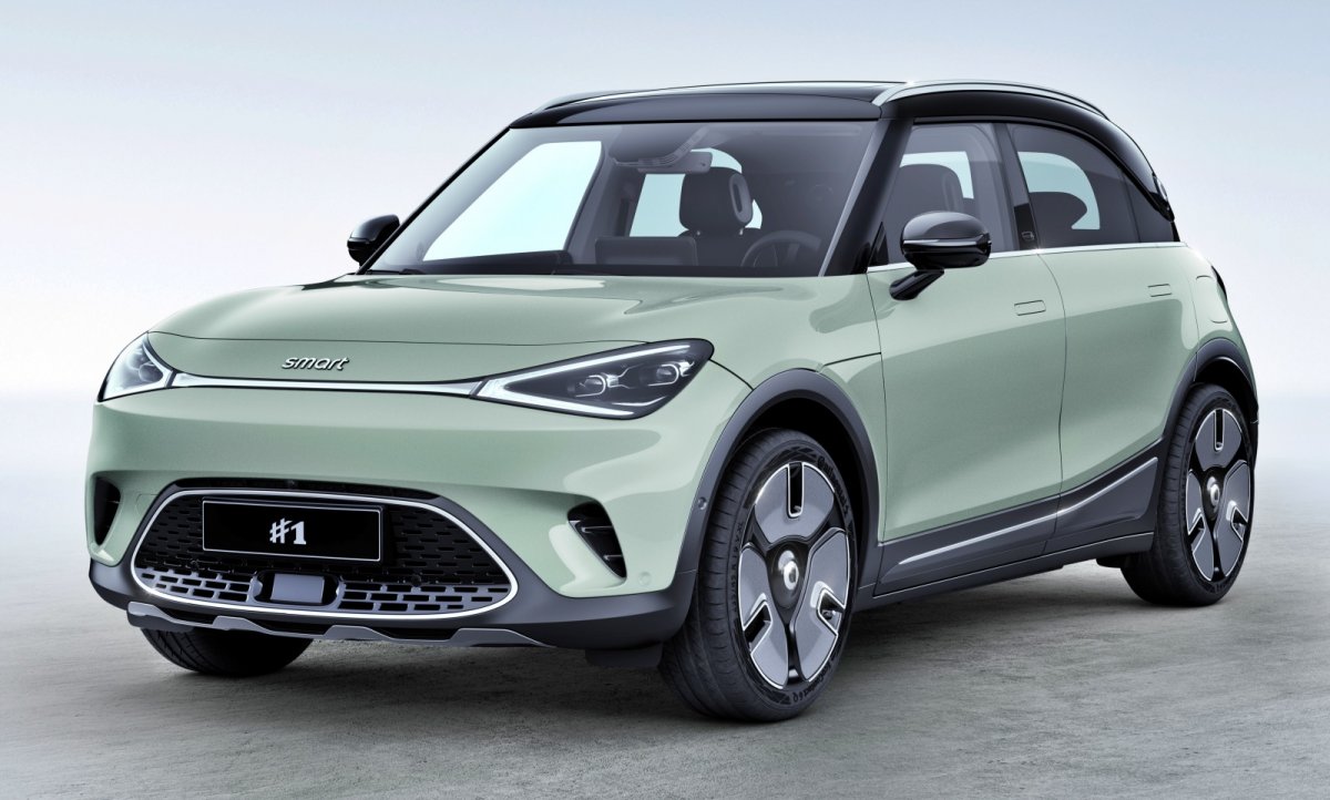 Całkiem nowy model Smarta – elektryczny crossover #1 - Magazyn auto