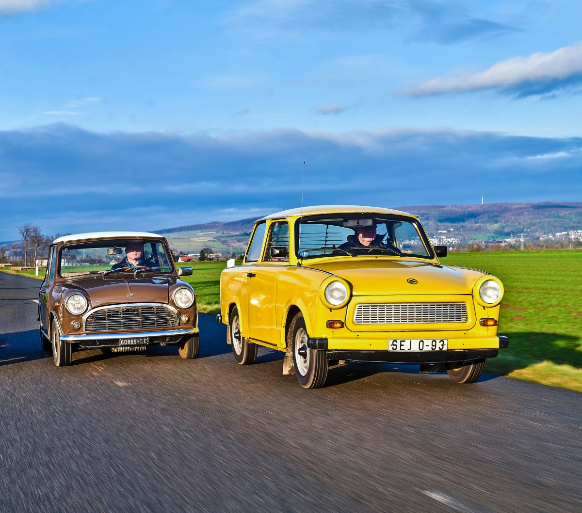 Innocenti Mini 1000 Mk3, Trabant 601 S – porównanie - Magazyn auto