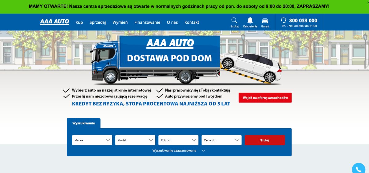 Zakup auta używanego przez internet – oferta, procedury, porady ...