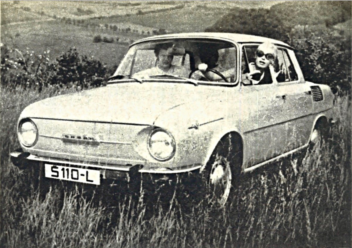 Nowe samochody – Skoda 100 | Prezentacja z „Motoru” z 1969 roku ...