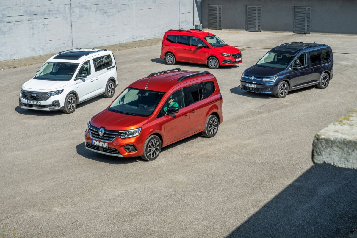 Ford Tourneo Connect, Mercedes Citan, Renault Kangoo, VW Caddy ...